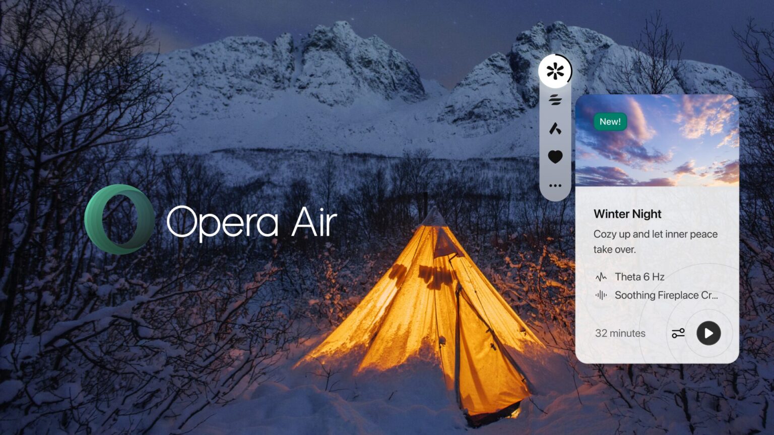 Opera Air adds Winter Boost in time for the holidays - Blog | Opera News
