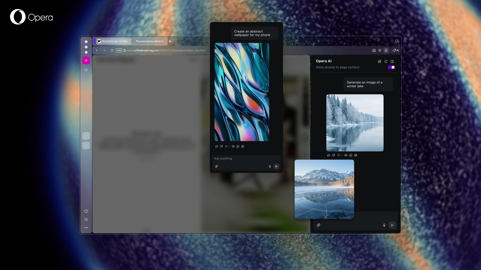 New year, new browser: Opera One R3 is here - Blog | Opera Desktop