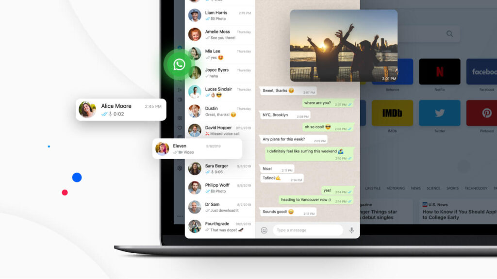 The benefits of WhatsApp in the Opera browser - Blog | Opera Tips & Tricks