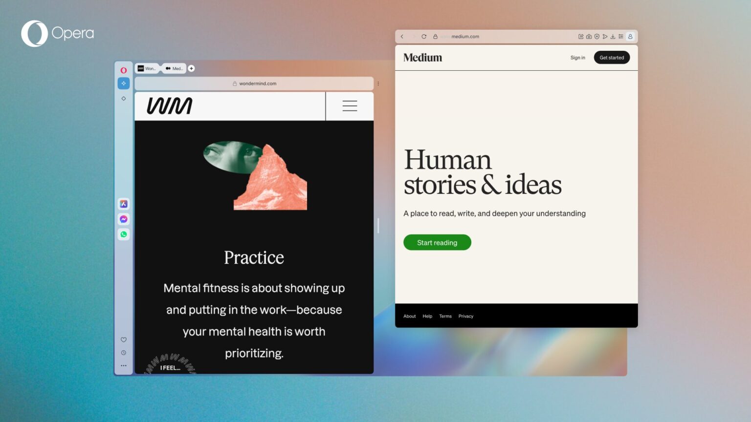 Do amazing things with tabs in Opera Browser - Split, trace, and ...