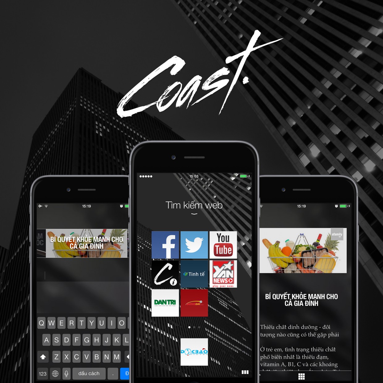 Opera Coast 4.0 – phá vỡ thói quen duyệt webOpera Vietnam